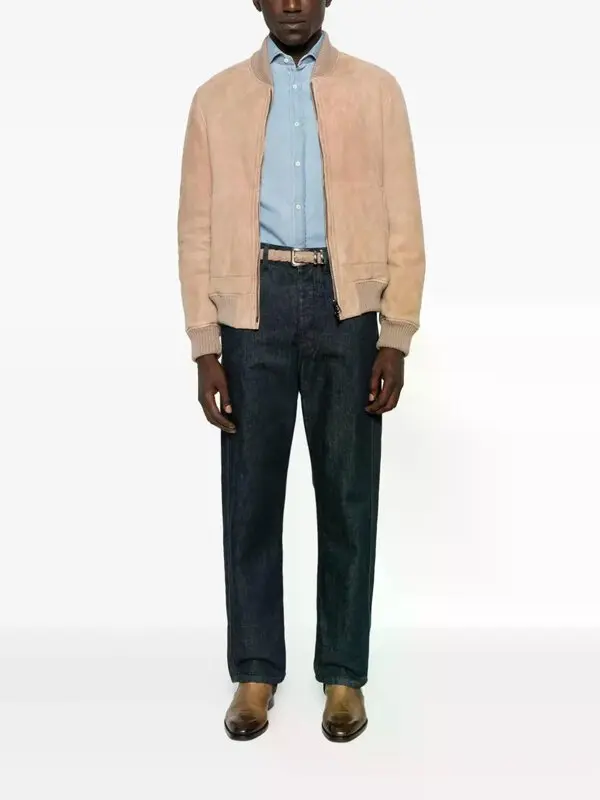 Brunello Cucinelli Denim Long-sleeved Shirt
