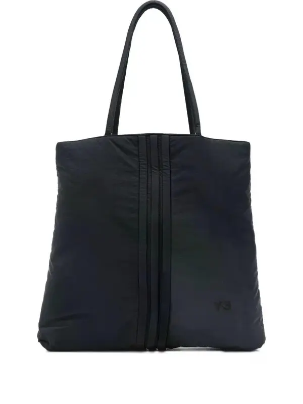 Y3 Quilted Tote Bag With Embroidered Logo