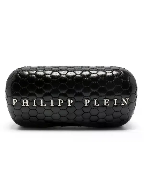 Philipp Plein Logo Plaque Square-frame Sunglasses