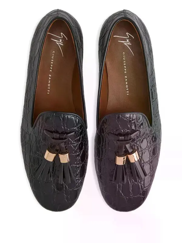 GIUSEPPE ZANOTTI Leather Loafers
