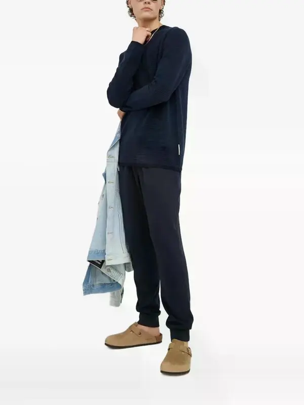 Marc O'polo Textured Knit Crew Neck Sweater