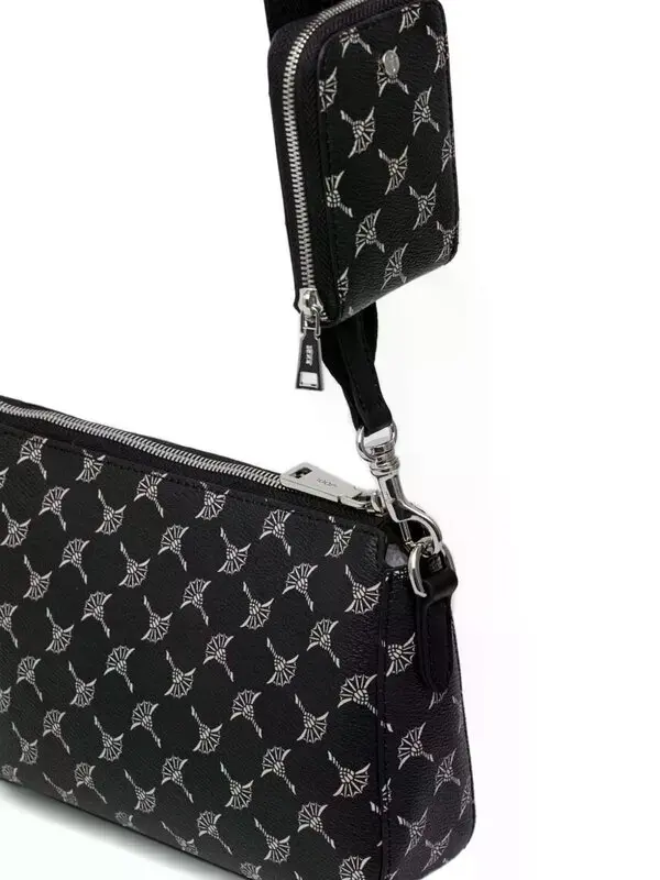 JOOP! Cortina Jasmina Logo-jacquard Crossbody Bag - Black