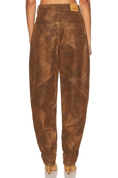 Isabel Marant Étoile Kelvina Faux Leather Trousers