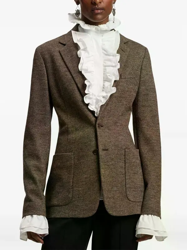 Ralph Lauren Hailey Pocket Blazer - Brown