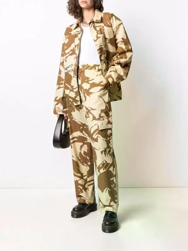 PARIA /FARZANEH Camouflage Print Jacket