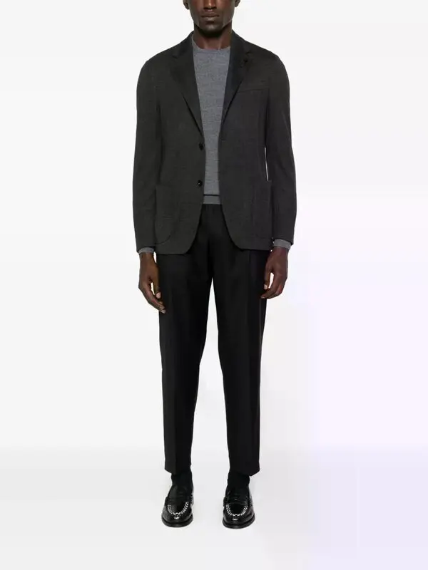 Tagliatore Crew Neck Virgin Wool Sweater