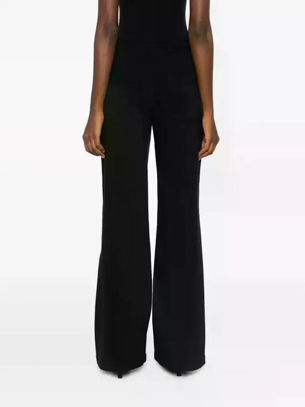 GUDU 07 Layered Effect Denim Trousers