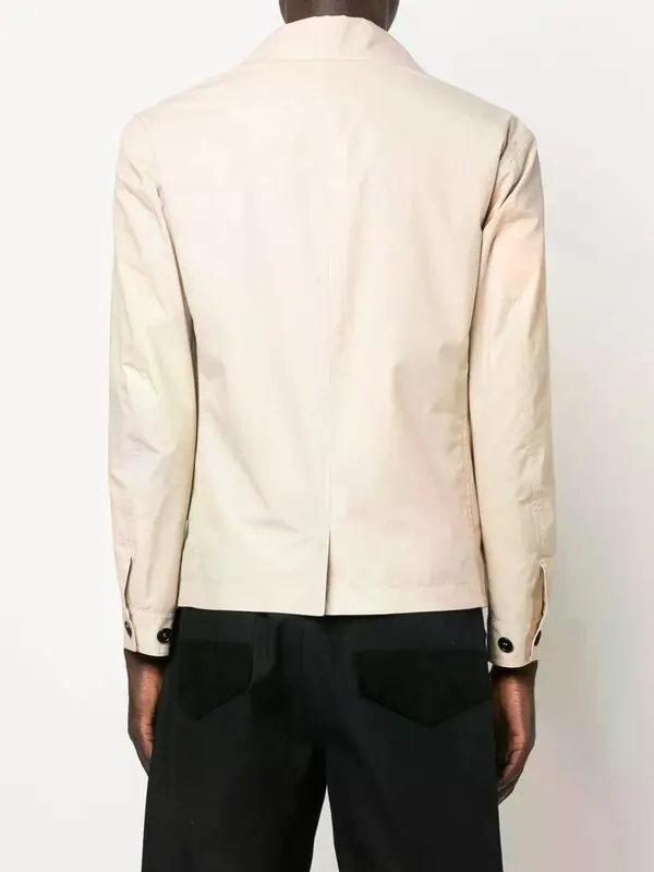 META CAMPANIA COLLECTIVE Cuban-collar Organic-cotton Shirt-jacket