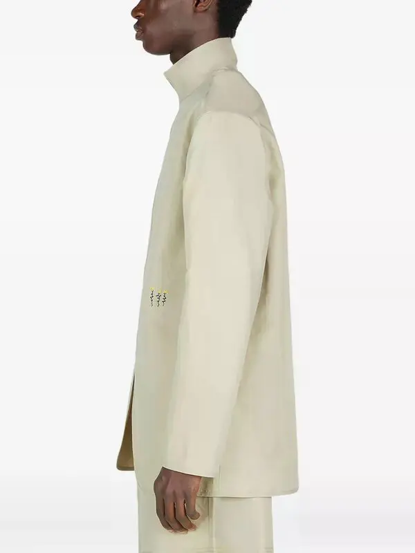 DIOMENE High-neck Embroidered Jacket
