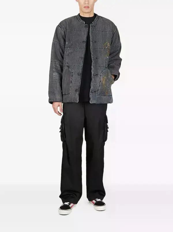LIBERAIDERS Paint-splatter Quilted Jacket