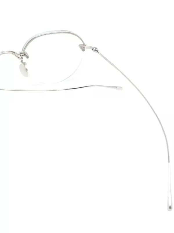 EYEVAN INC. Round-frame Straight-arm Glasses