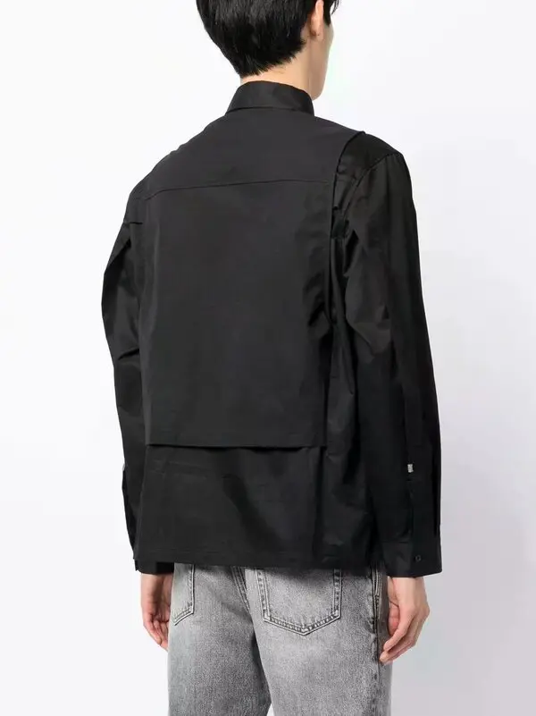 C2H4 Long-sleeved Layered Shirt