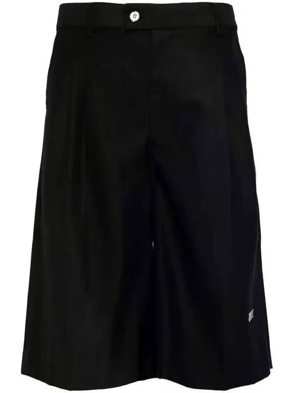 C2H4 Staff Uniform Logo-plaque Shorts