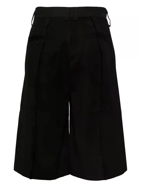 C2H4 Staff Uniform Logo-plaque Shorts
