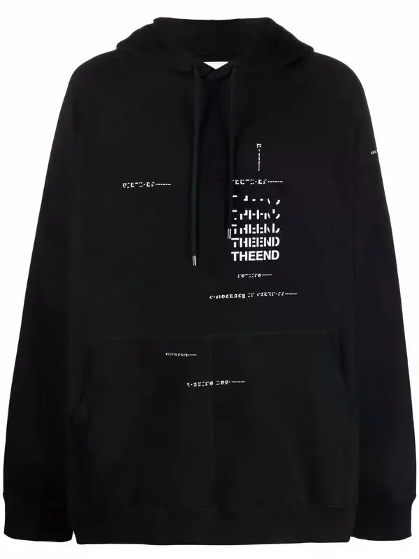 TAKAHIROMIYASHITA THESOLOIST. Graphic-print Hoodie - Black