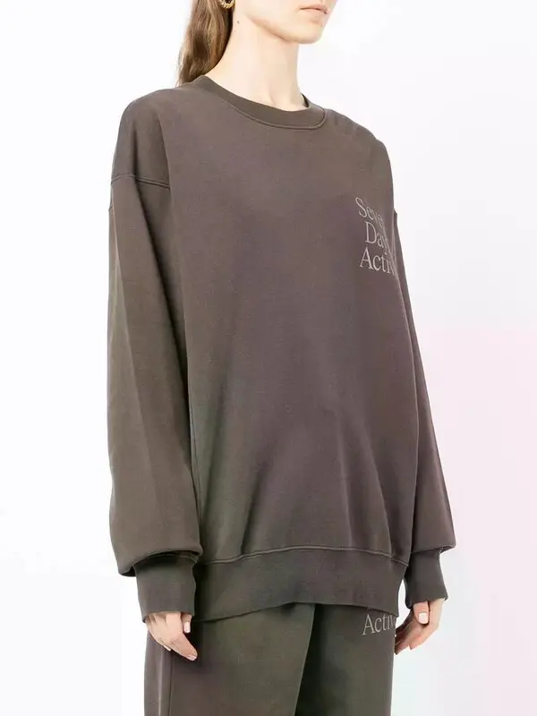 7 DAYS ACTIVE Logo Print Sweatshirt