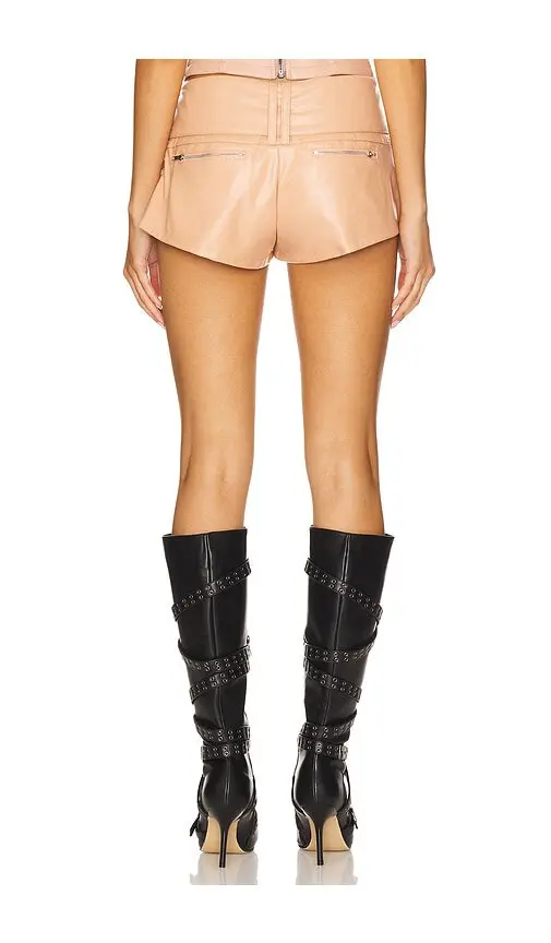 NIIHAI Sandy Moto Shorts - Blush