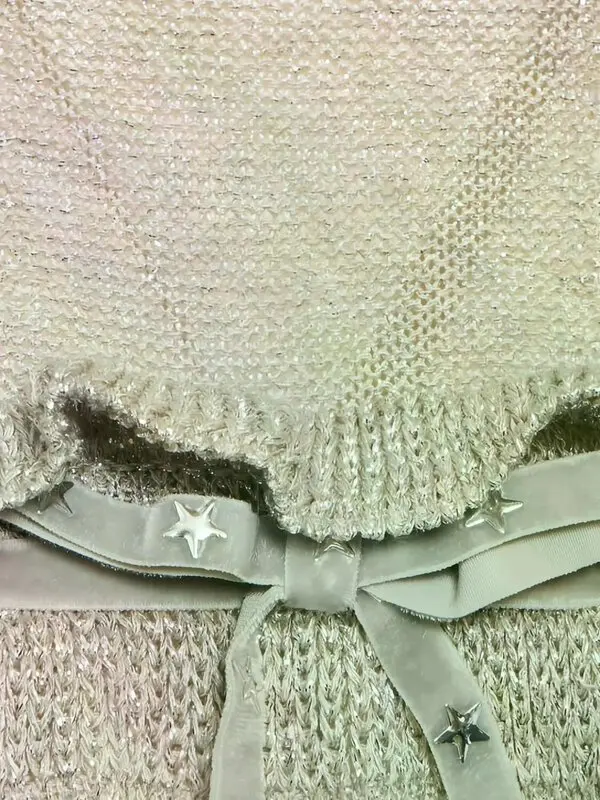 CORMIO Annalisa Cropped Top With Ruffle Cuffs