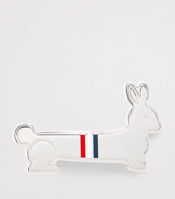 Thom Browne Sterling Rabbit Tie Bar