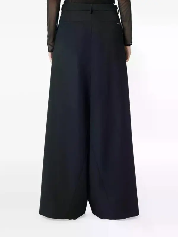 Blumarine Wide-leg Panelled Trousers