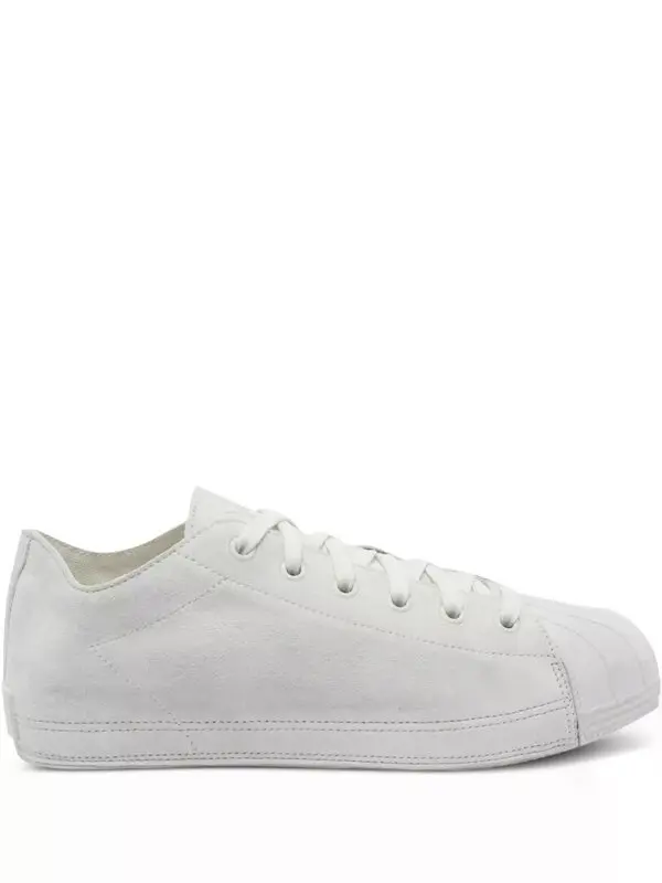 Y3 Suede Leather Lace-up Sneakers