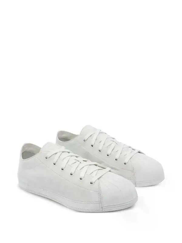 Y3 Suede Leather Lace-up Sneakers