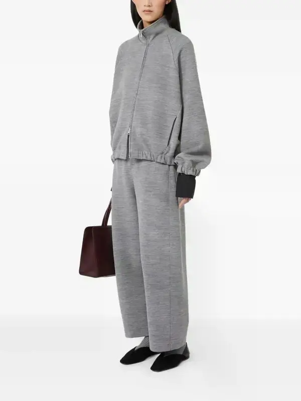 Max Mara Zip-front Pocket Sweater