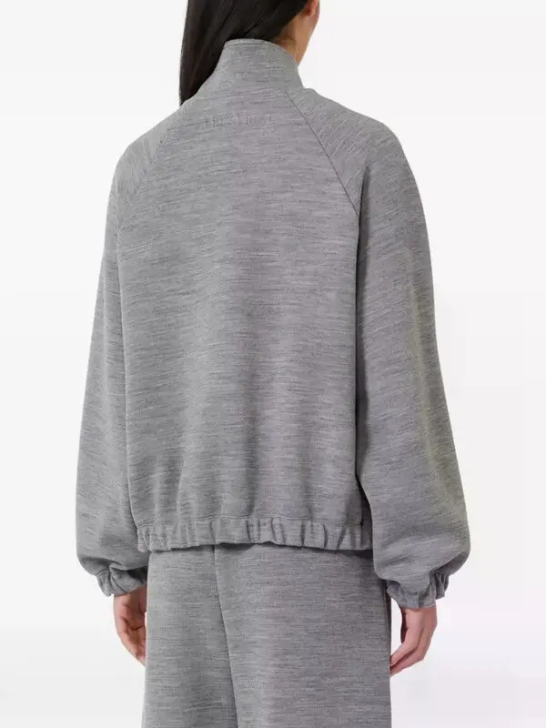 Max Mara Zip-front Pocket Sweater
