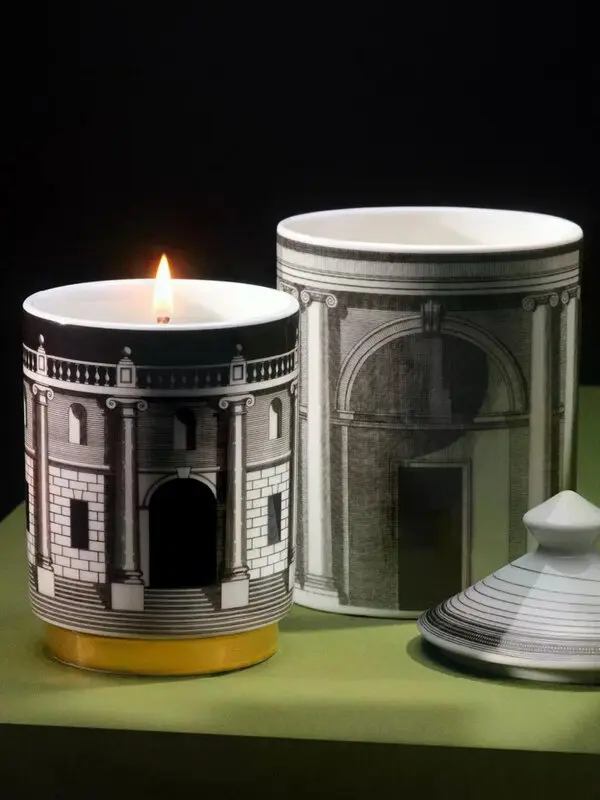 FORNASETTI Architectural-print Candle