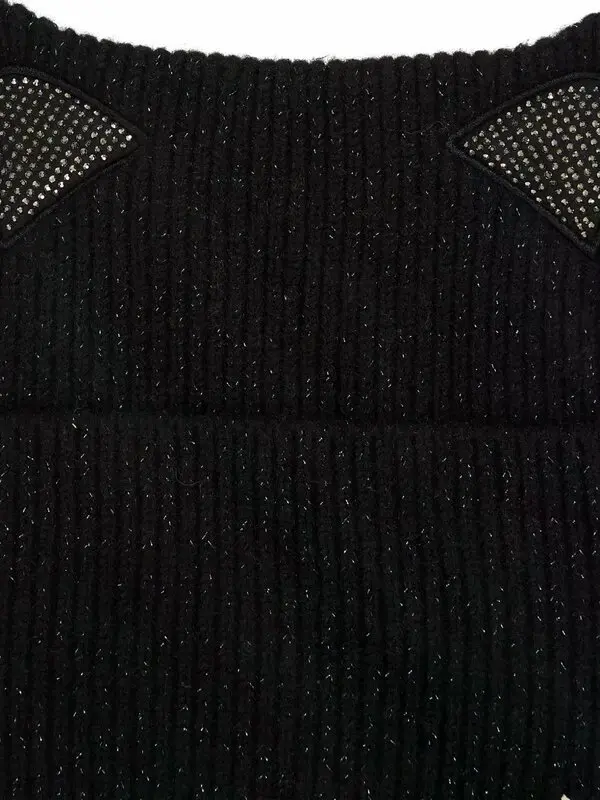 Karl Lagerfeld Choupette Beanie Hat With Embellished Cat Ears