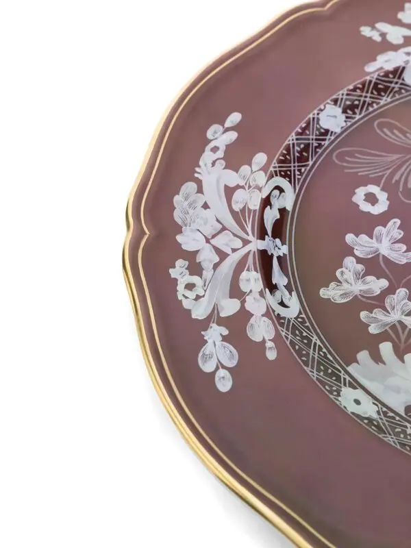GINORI 1735 Porcelain Charger Plate - Brown