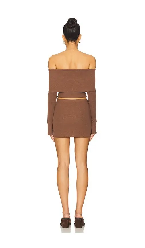 Superdown Marks Skirt Set In . Also - Brown