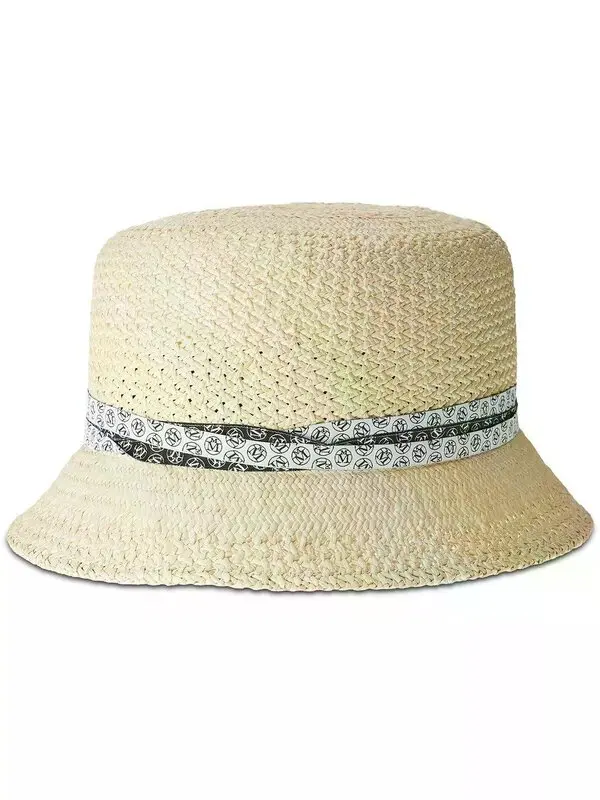 MAISON MICHEL Zango Straw Bucket Hat