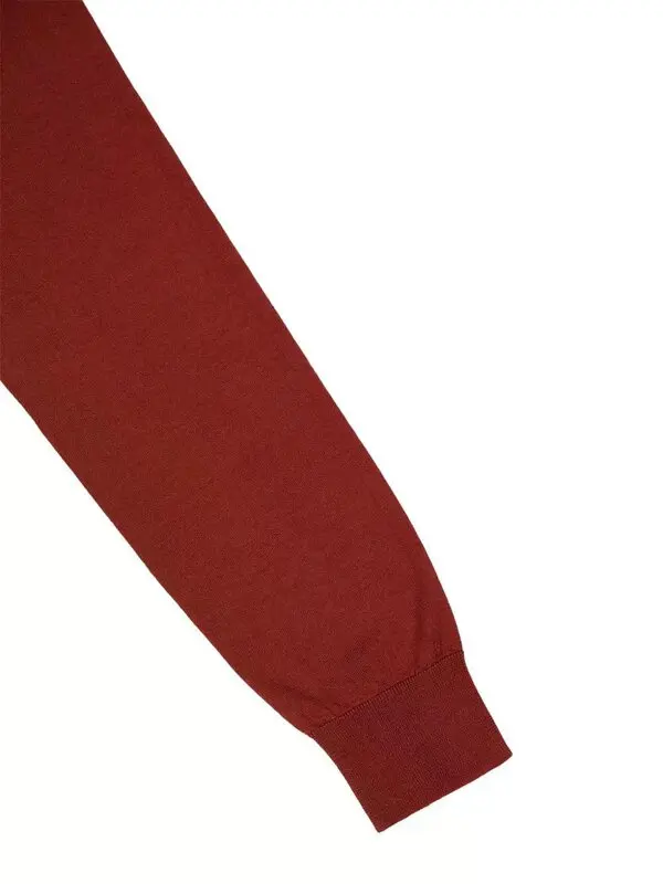 PIACENZA CASHMERE 1733 Diamond Pattern Collared Shirt