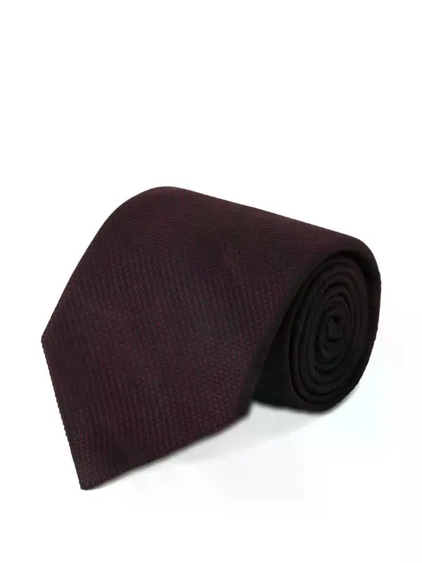 LANVIN Silk Neck Tie - Red
