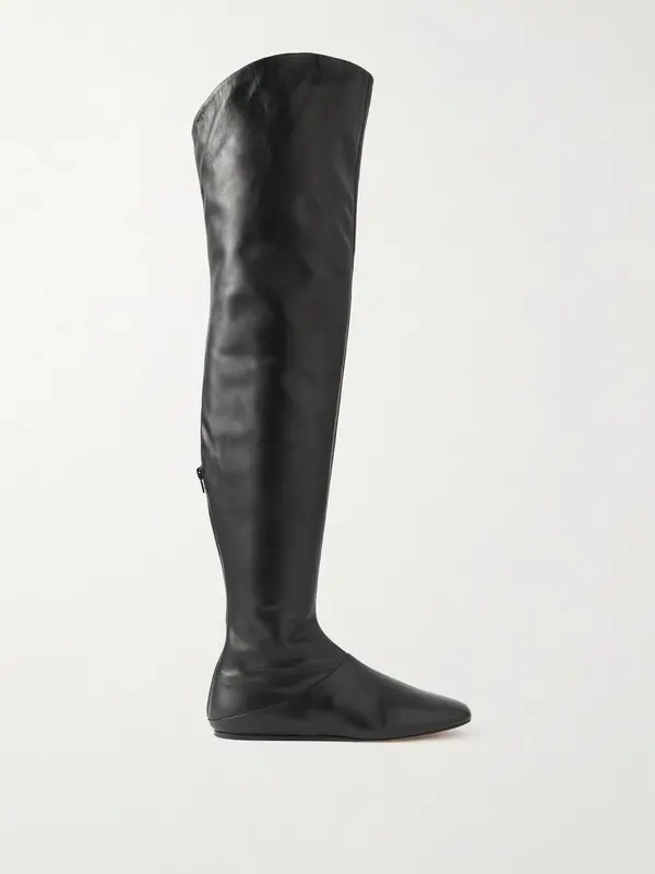 Le Monde Beryl Luna Over-the-knee Leather Boots