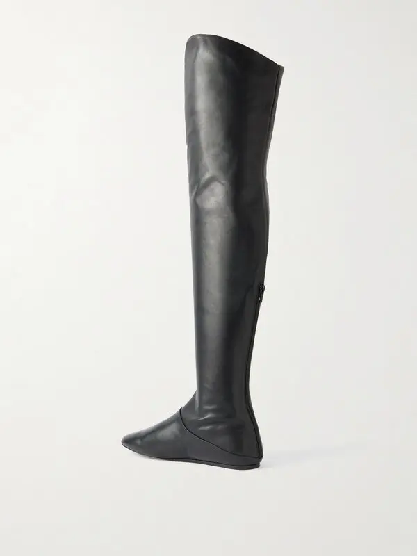 Le Monde Beryl Luna Over-the-knee Leather Boots