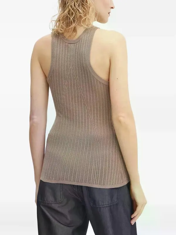 WON HUNDRED Ribbed Knit Sleeveless Top
