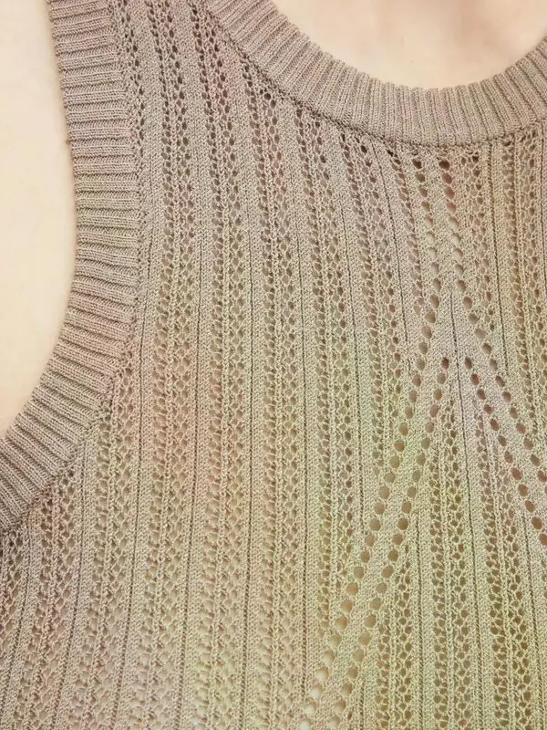 WON HUNDRED Ribbed Knit Sleeveless Top