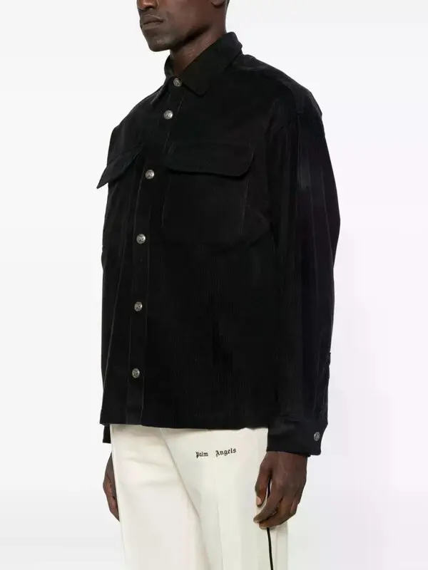 Palm Angels Corduroy Button-fastening Overshirt