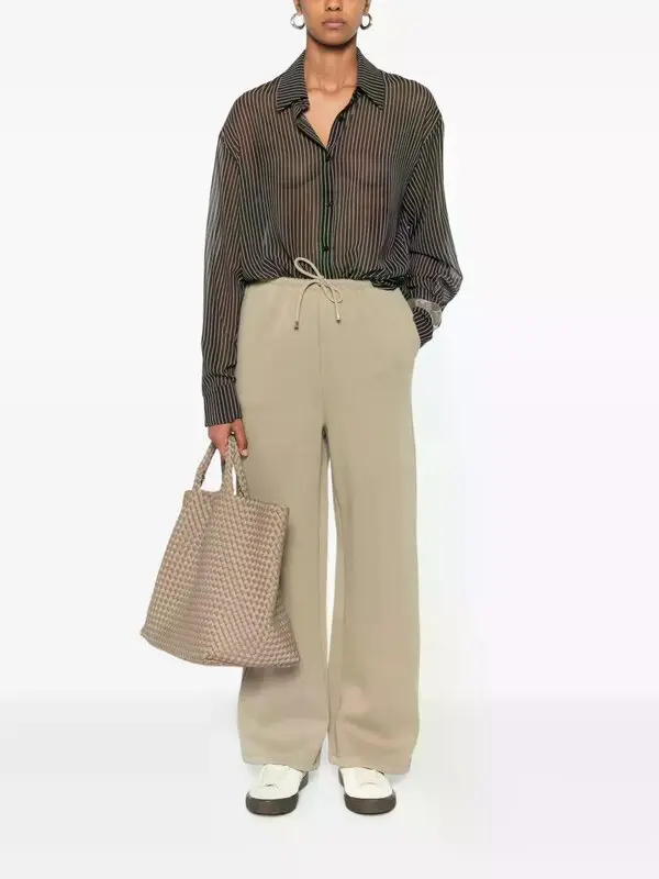 Patrizia Pepe Wide Leg Drawstring Trousers