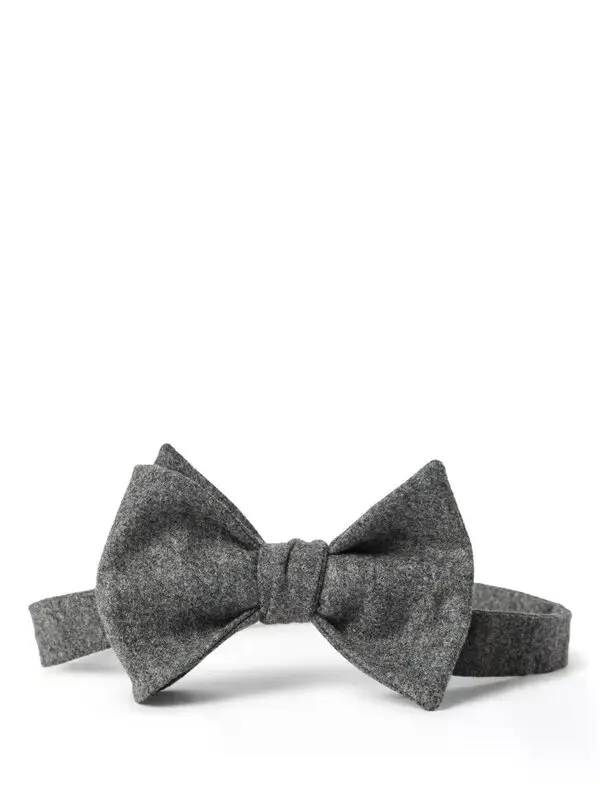 Brunello Cucinelli Flannel Bow Tie
