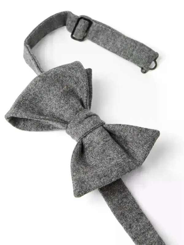 Brunello Cucinelli Flannel Bow Tie
