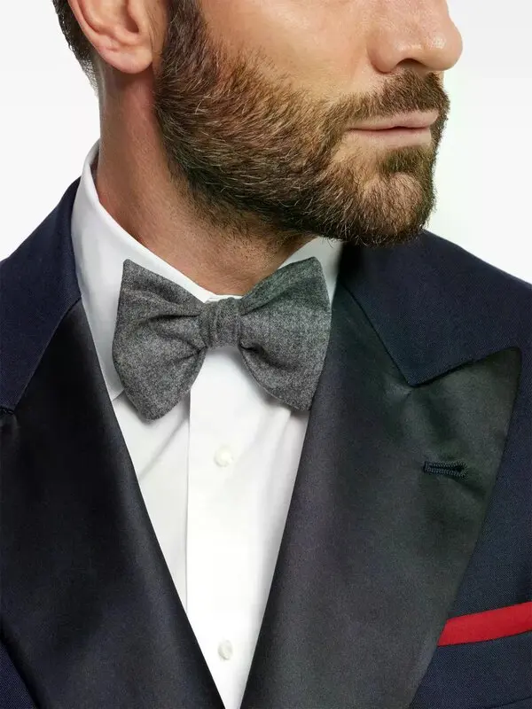 Brunello Cucinelli Flannel Bow Tie
