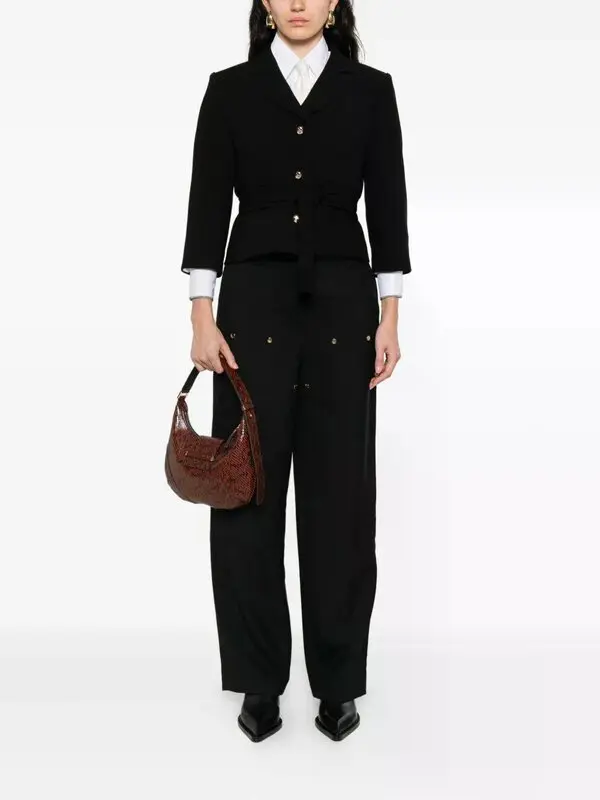 Sandro Belted Tailored Jacket