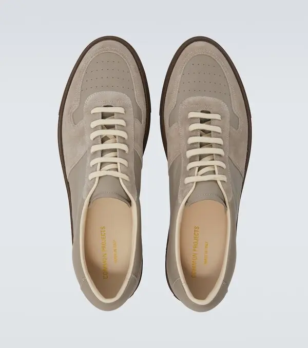 COMMON PROJECTS Achilles Leather And Suede Sneakers