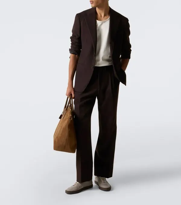 COMMON PROJECTS Achilles Leather And Suede Sneakers