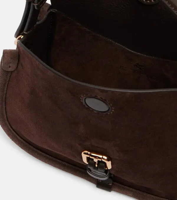 Etro Pony Small Suede Crossbody Bag