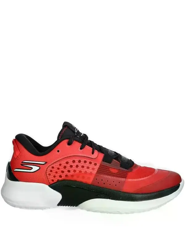 Sketchers Perforated Detail Lace-up Sneakers