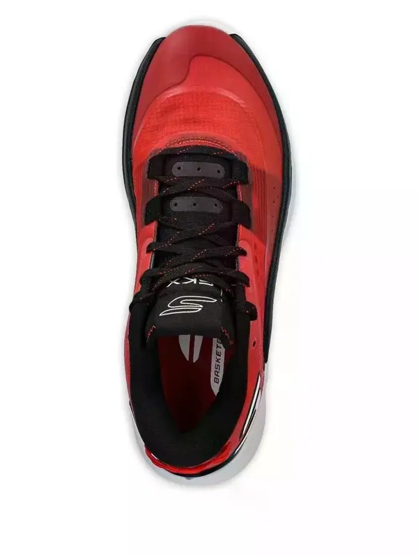 Sketchers Perforated Detail Lace-up Sneakers